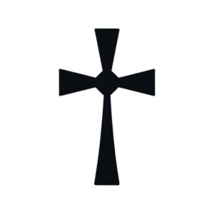 Angled Cross SVG Design - svgcollections.com