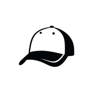 Simple Baseball Cap SVG Design - svgcollections.com