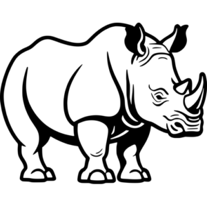 Rhino SVG Images - Free & Premium Files - svgcollections.com