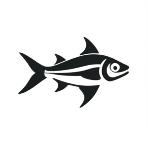 Stylized Fish Design SVG - svgcollections.com