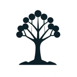 Minimalist Tree Icon SVG - svgcollections.com