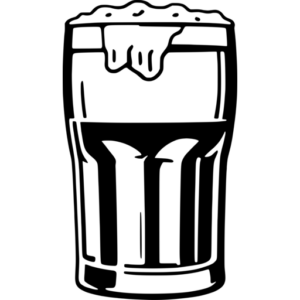 Beer Glass SVG Design - svgcollections.com