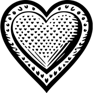 Decorative Heart SVG Design - svgcollections.com