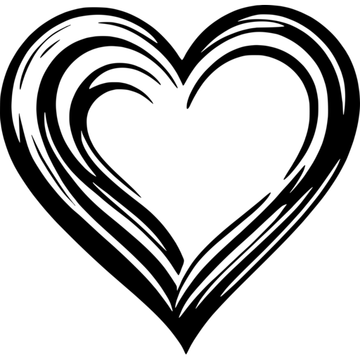 Elegant Heart SVG Design - svgcollections.com