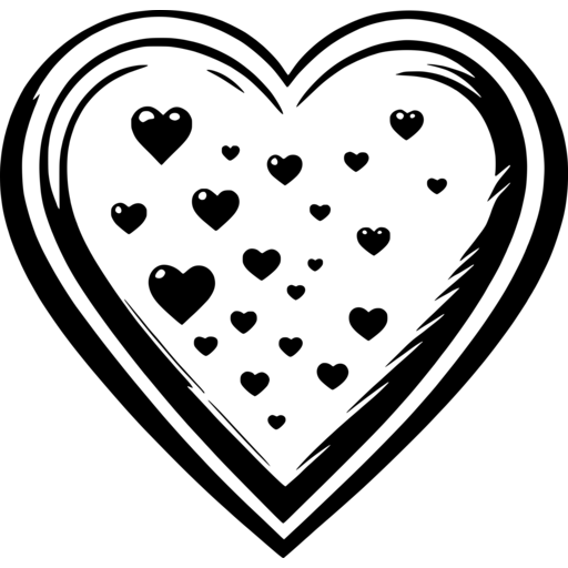 Heart Pattern SVG for Creative Projects - svgcollections.com