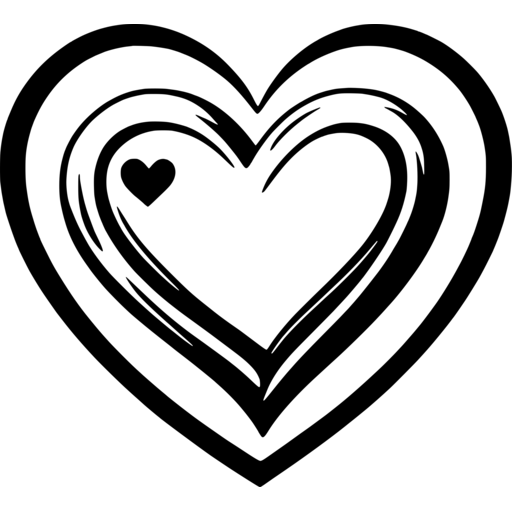 Elegant Heart SVG Design - svgcollections.com
