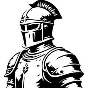 Elegant Knight SVG Design - svgcollections.com