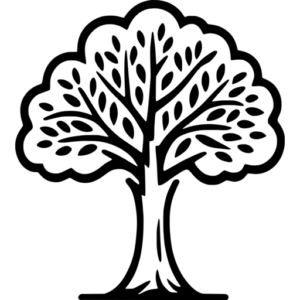 Simple Tree SVG Design - svgcollections.com
