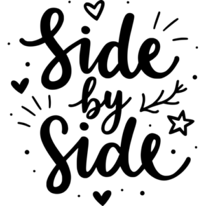 Side by Side SVG Design for Crafts - svgcollections.com